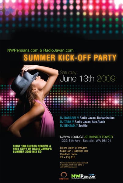 Summer Kick Off Party event · Sat, June 13, 2009 · Navya Lounge ...