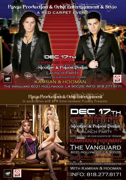 Red Carpet Event With Kamran & Hooman event · Thu, December 17, 2009 ...