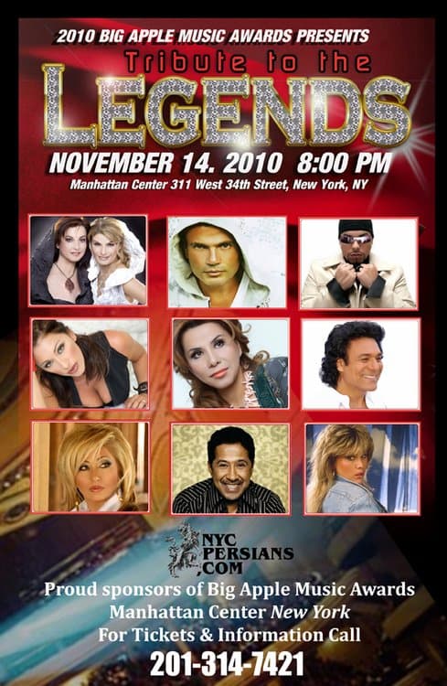 Big Apple Music Awards event · Sun, November 14, 2010 · Manhattan ...