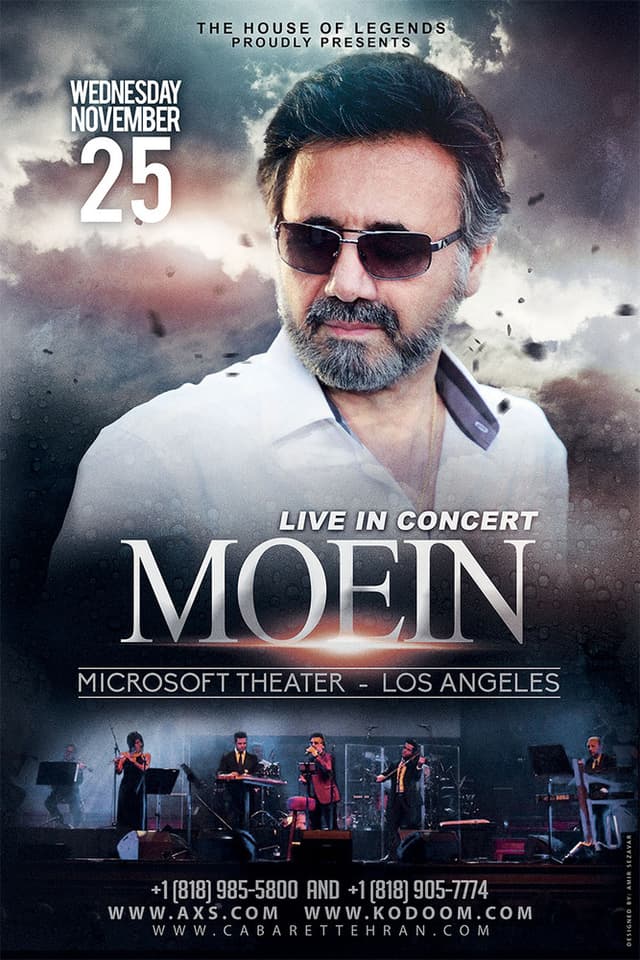 Moein Live In Concert event · Wed, November 25, 2015 · Microsoft ...