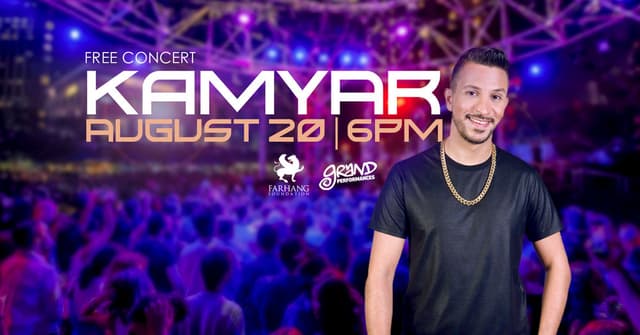 KAMYAR Live At GRAND PERFORMANCES event · Sat, August 20, 2022 · Grand ...